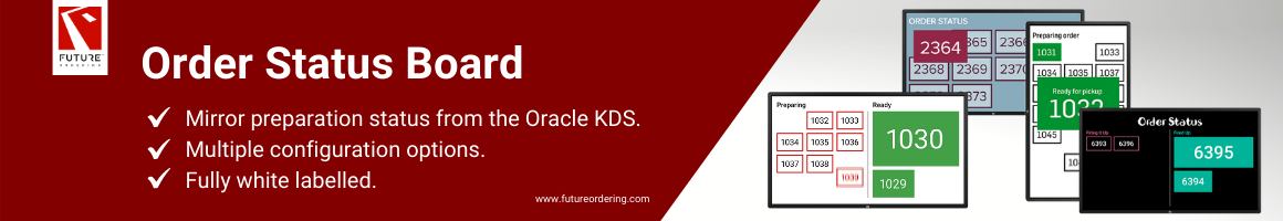 Order Status Board (Order Ready Board) - Future Ordering Sweden AB ...