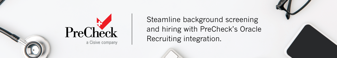 PreCheck Background Screening Integrated with Oracle Recruiting ...