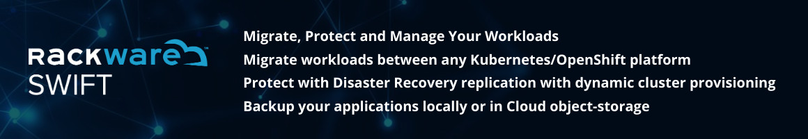 RackWare Kubernetes Solution - SWIFT (DR-Subscription) - Rackware, Inc ...