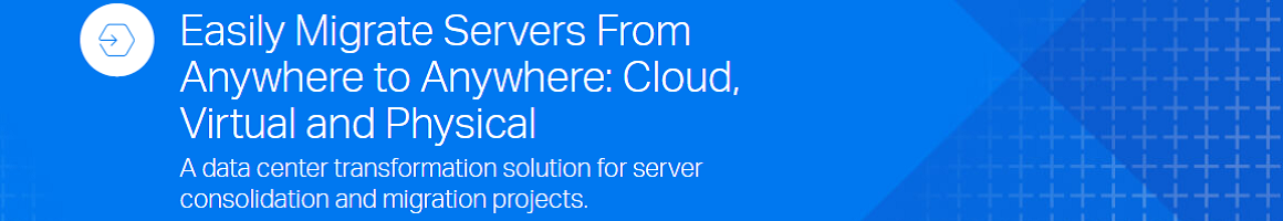 PlateSpin Migrate - Micro Focus - Oracle Cloud Marketplace