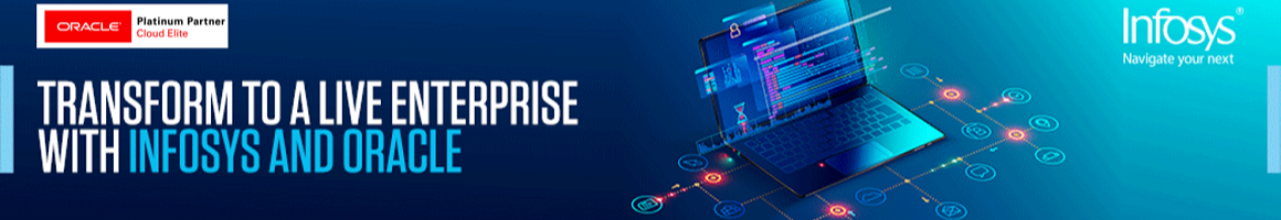 Transform Into A Live Enterprise Infosys Limited Oracle Cloud Marketplace